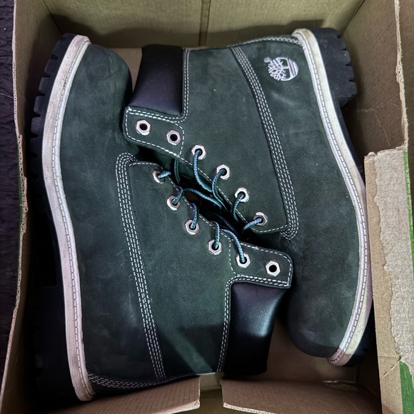 Timberland | Shoes | Hunterforest Green Timberland Boots | Poshmark